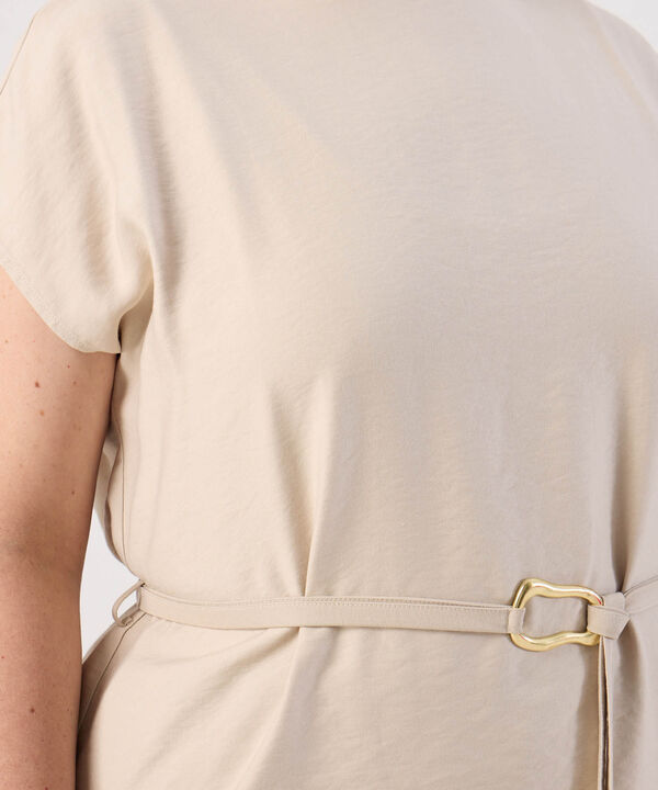 Blusa con cinturon para mujer curvy | compra ahora | PATPRIMO